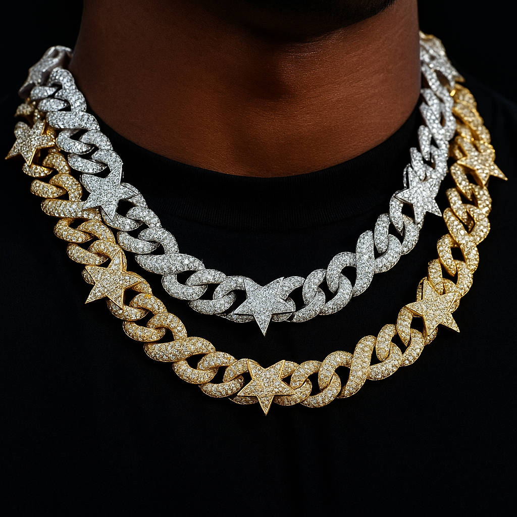 15mm Infinity Five Star Chain – Different Drips