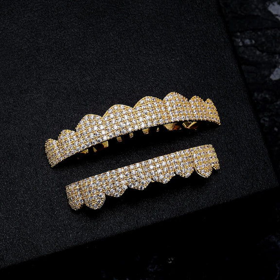 Iced Out Sharp-Teeth Grillz – Different Drips